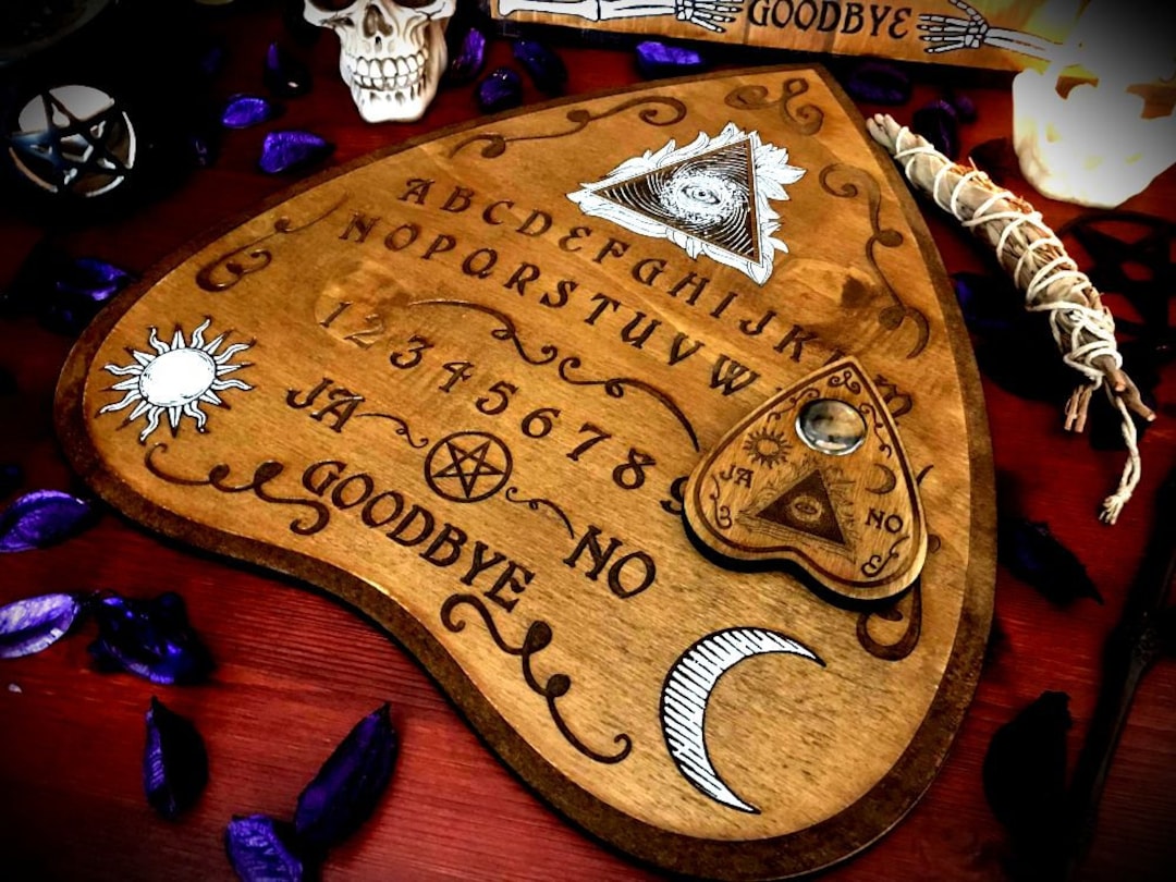 Ouija Board "the Mystical Eye" Occult Paganism Wicca Divination Magic ...