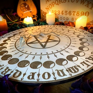 Pendulum Board / Ouija Board "pentacle" - Occult Paganism Wicca ...