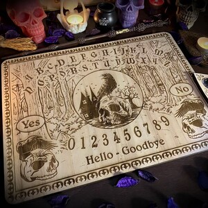 Ouija Board "creepy Crows" Occult Paganism Wicca Divination Magic ...