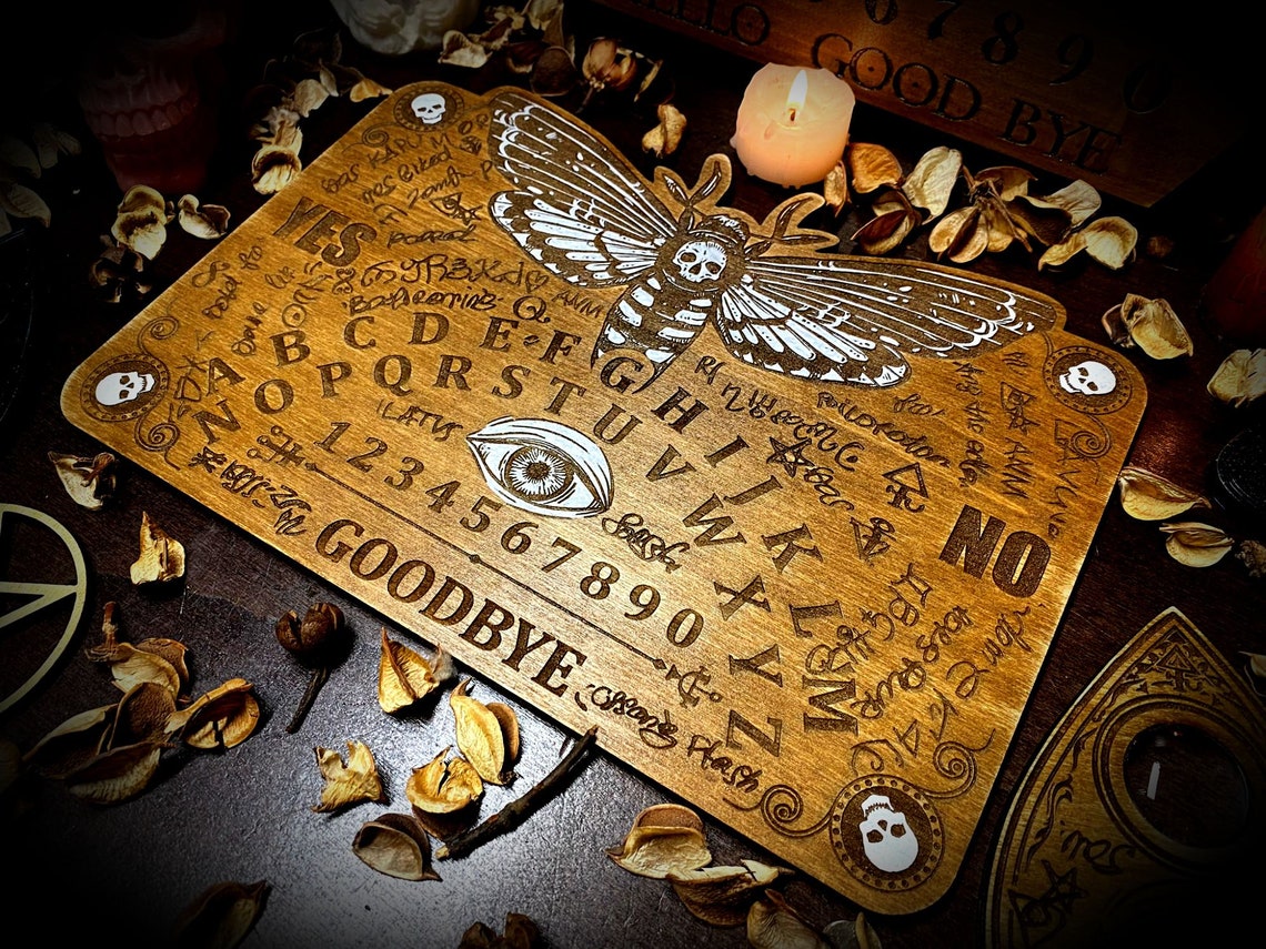 Ouija Board "new Death's Head Moth" -- Occult Paganism Wicca Divination ...