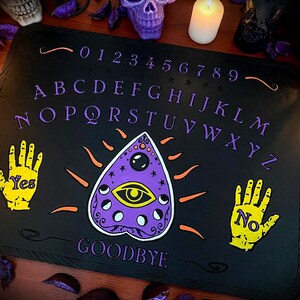 Ouija Board "black Occult" - Occult Paganism Wicca Divination Magic ...