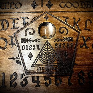 Ouija Board "the Eye of Prophecy" - Occult Wicca Divination Magic ...