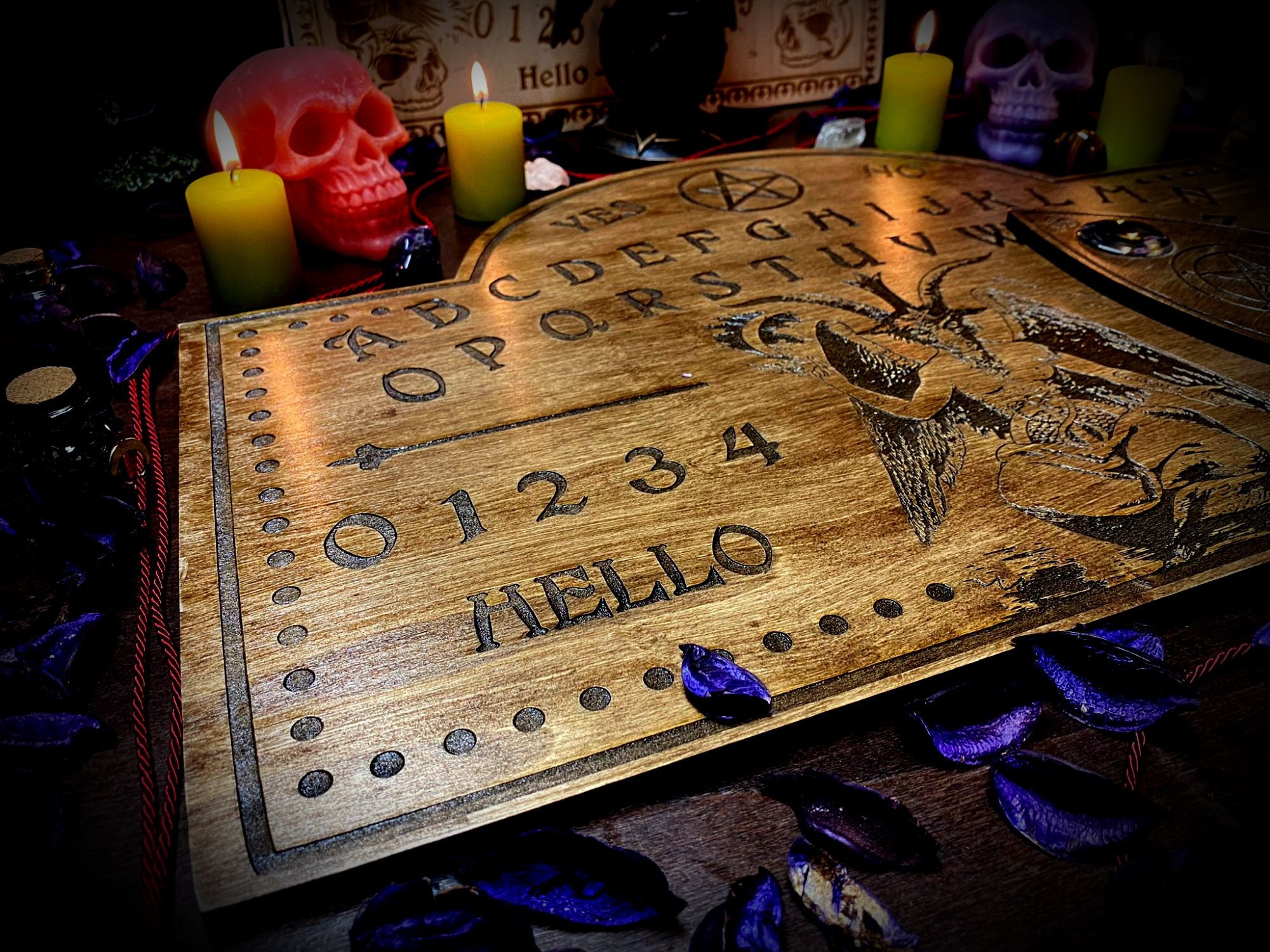 Ouija Board "baphomet" -- Occult Paganism Wicca Divination Magick ...