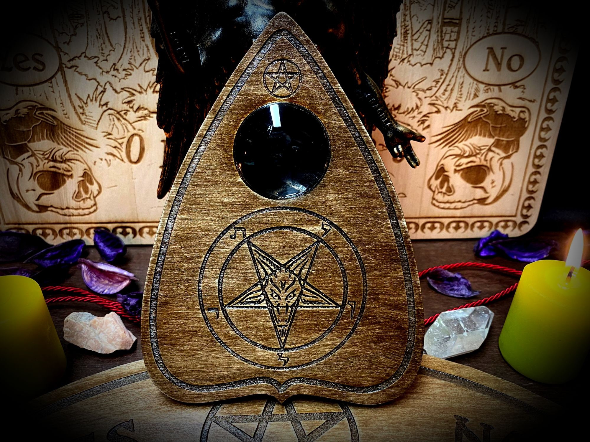 Ouija Board "baphomet" -- Occult Paganism Wicca Divination Magick ...