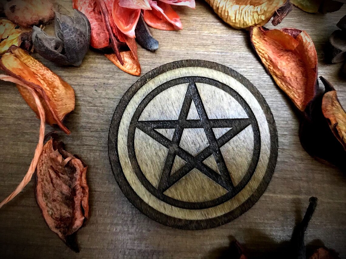 Imanes con símbolos esotéricos brujería brujería esoterismo - Etsy España