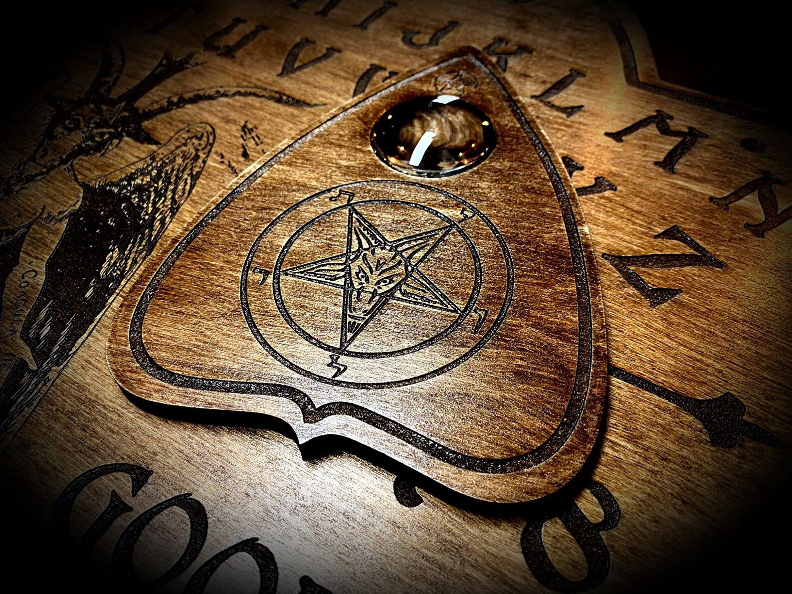Ouija Board "baphomet" -- Occult Paganism Wicca Divination Magick ...