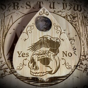 Ouija Board "creepy Crows" Occult Paganism Wicca Divination Magic ...