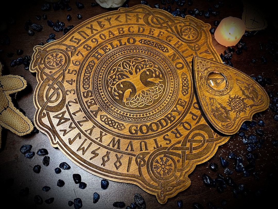 Ouija Board "celtic Spirit" -- Occult Paganism Wicca Divination ...