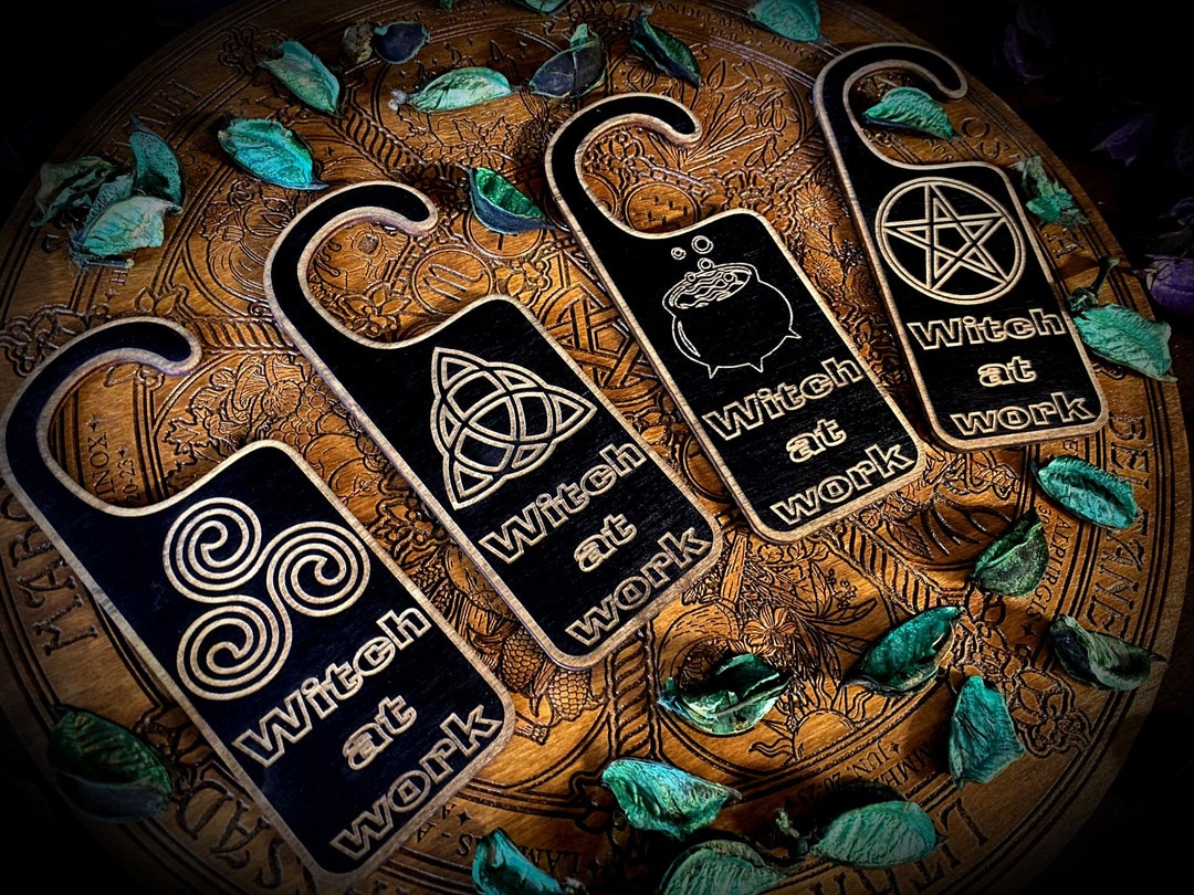Esoteric Hangers Door - Wicca Wiccan Esoterism Magic Pagan Paganism ...