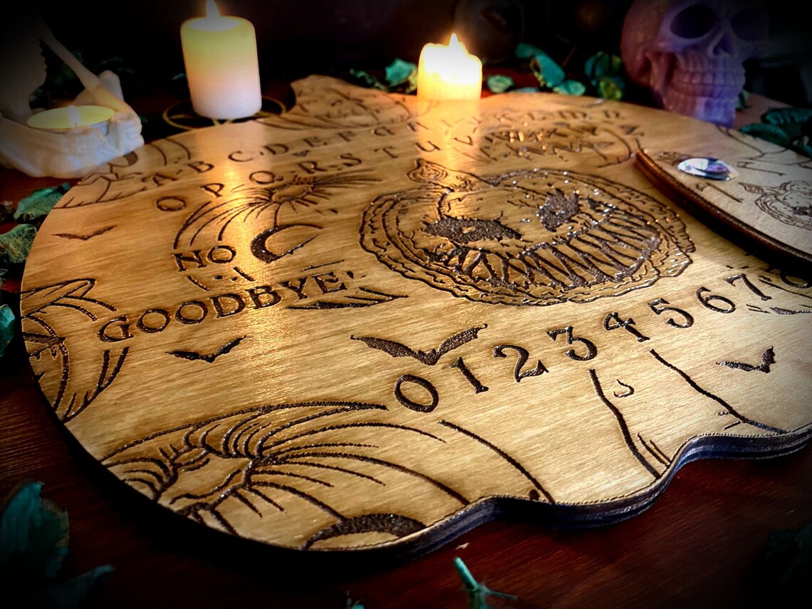 Ouija Board "mistery Hallows" Occult Paganism Wicca Divination Magic ...