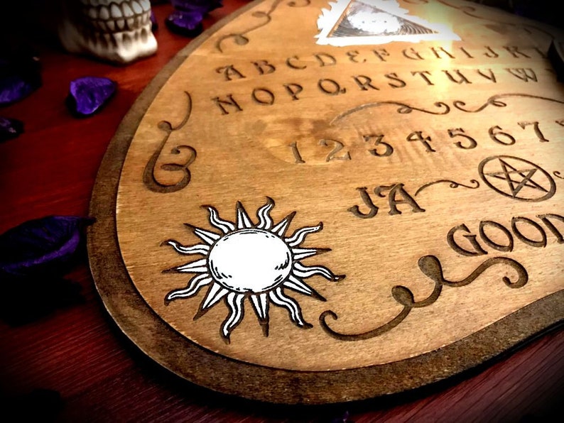 Ouija Board The Mystical Eye Occult Paganism Wicca Etsy