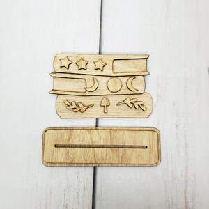 Magic Book Stack SVG Laser Cut File for Laser Cutter or Glowforge ...