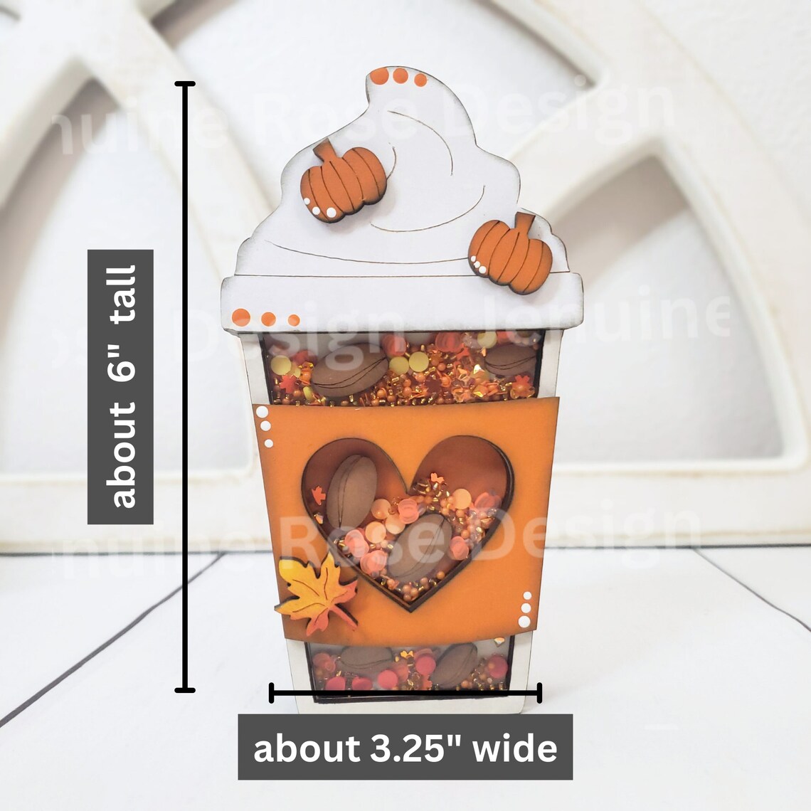 Fall Togo Coffee Shaker SVG Laser Cut File for Glowforge or Laser ...