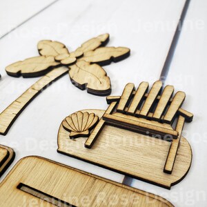 Beach Laser Cut File Bundle, SVG for Laser Cutter or Glowforge ...