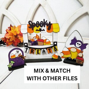 Halloween Candy Gnome SVG Laser Cut File for Laser Cutter or Glowforge ...