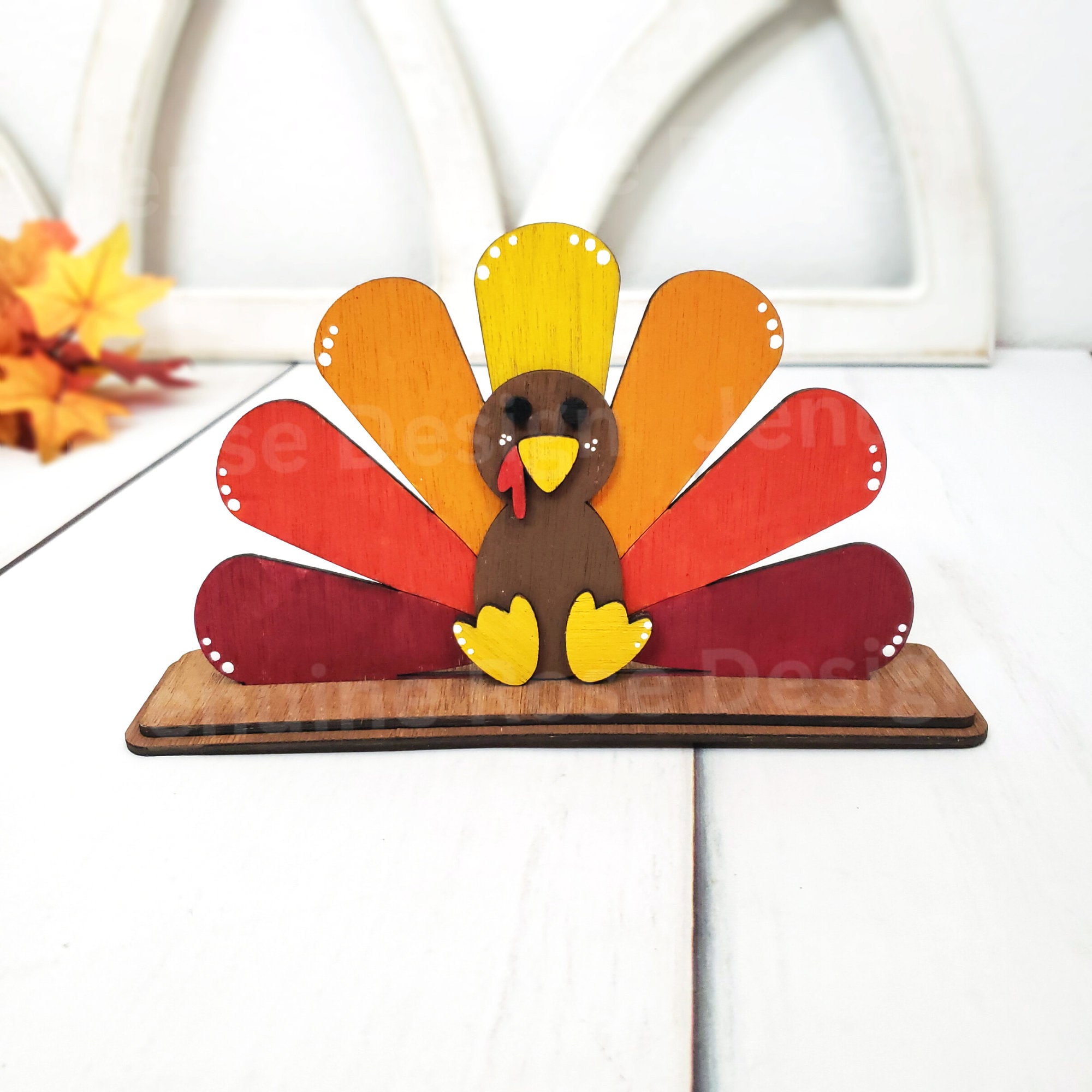 9" Turkey SVG Laser Cut File Bundle for Laser Cutter or Glowforge ...