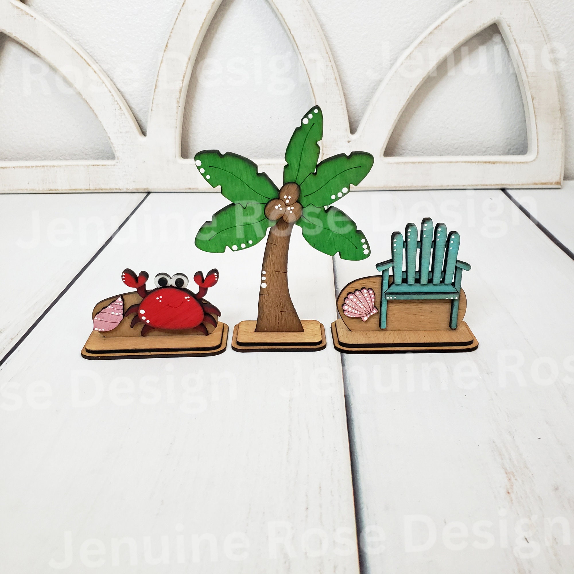 Beach Laser Cut File Bundle, SVG for Laser Cutter or Glowforge ...