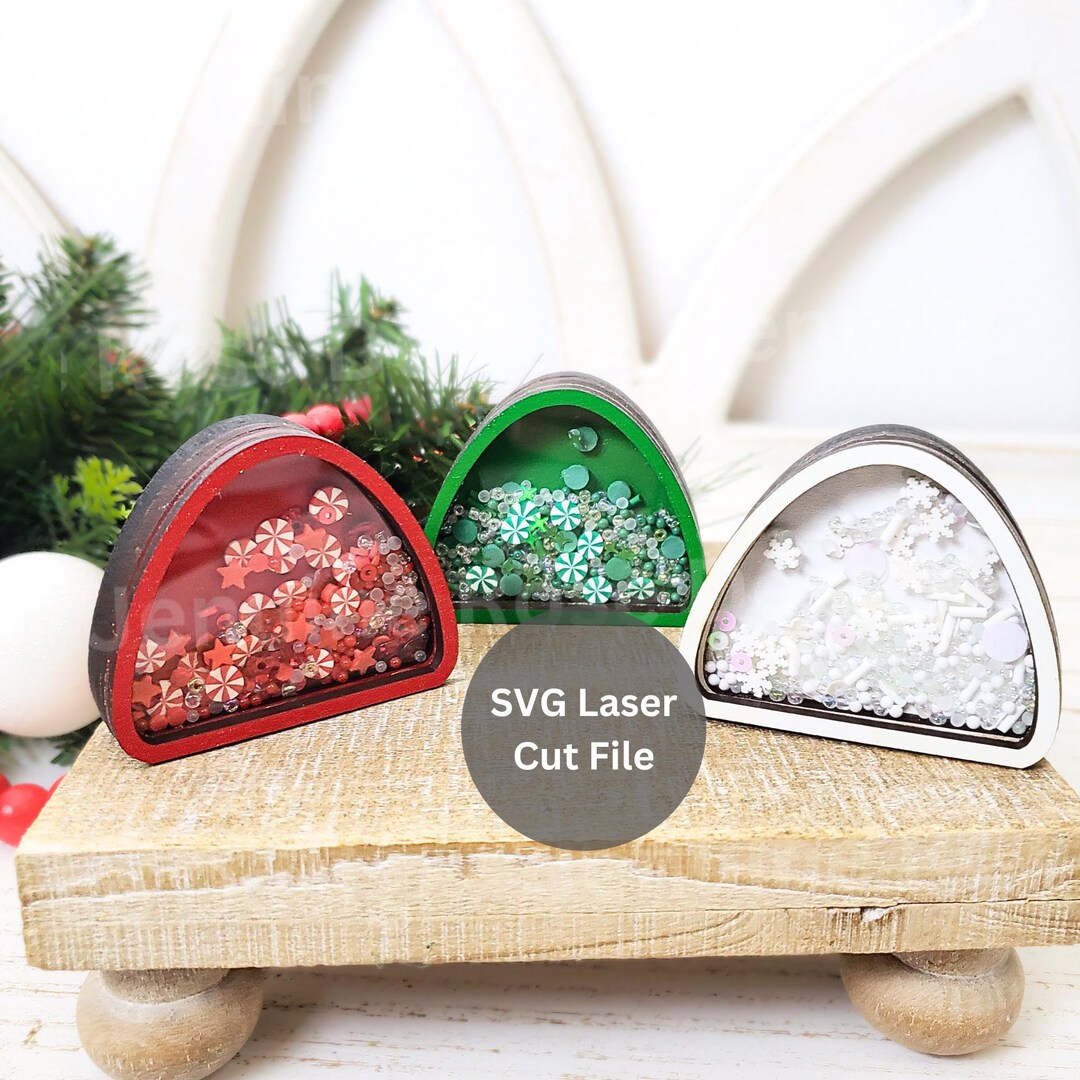 Gumdrop Shakers SVG Laser Cut File for Glowforge or Laser Cutter, 2 ...