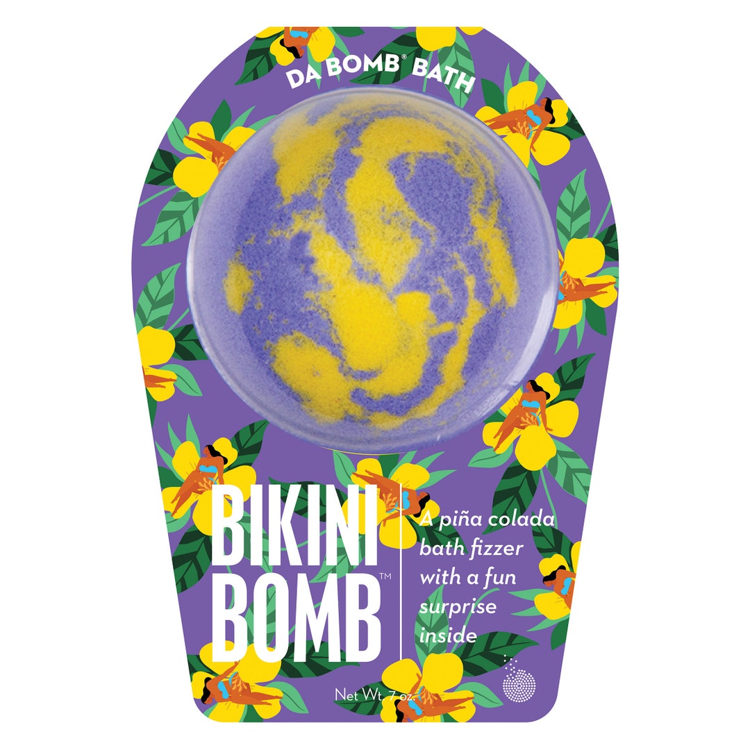 Bikini Bomb™ Sun & Sand Summer Bath Bomb Surprise Inside - Etsy