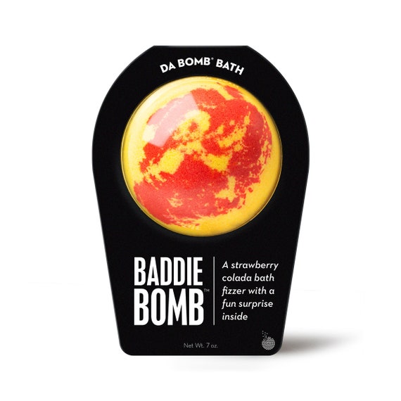 Baddie Bomb Baddie Bath Bomb Da Bomb Bath Fizzer Relax Surprise Inside Bath and Body Handmade Etsy