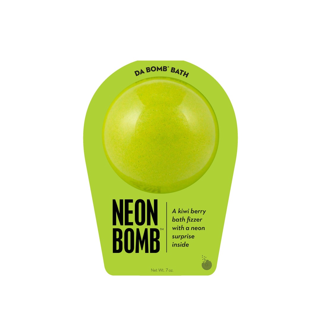 Neon Green Bomb Neon Green Bath Bomb Da Bomb Bath Fizzer - Etsy