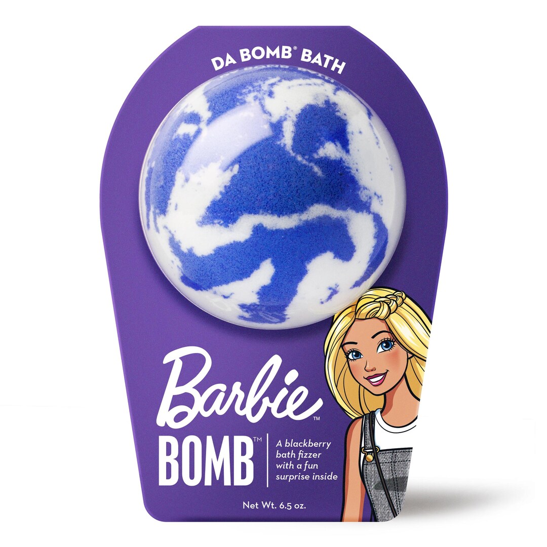 Barbie™ Bomb™ (purple Swirl) | Barbie™ Bath Bombs™ | Da Bomb - Etsy