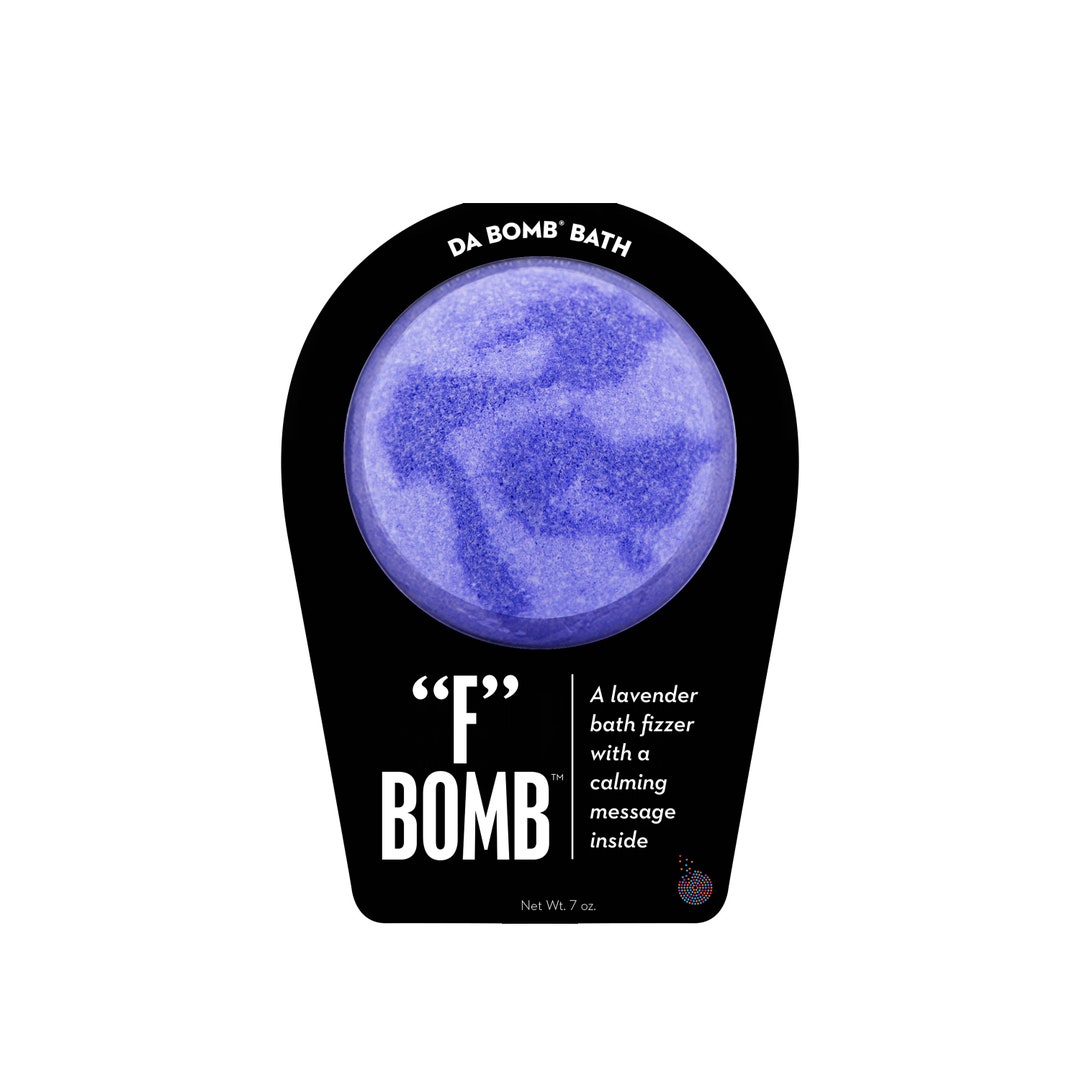 The "f" Bomb, Bath Bomb, Bath Fizzer, Bath Fizzie, Surprise Inside ...
