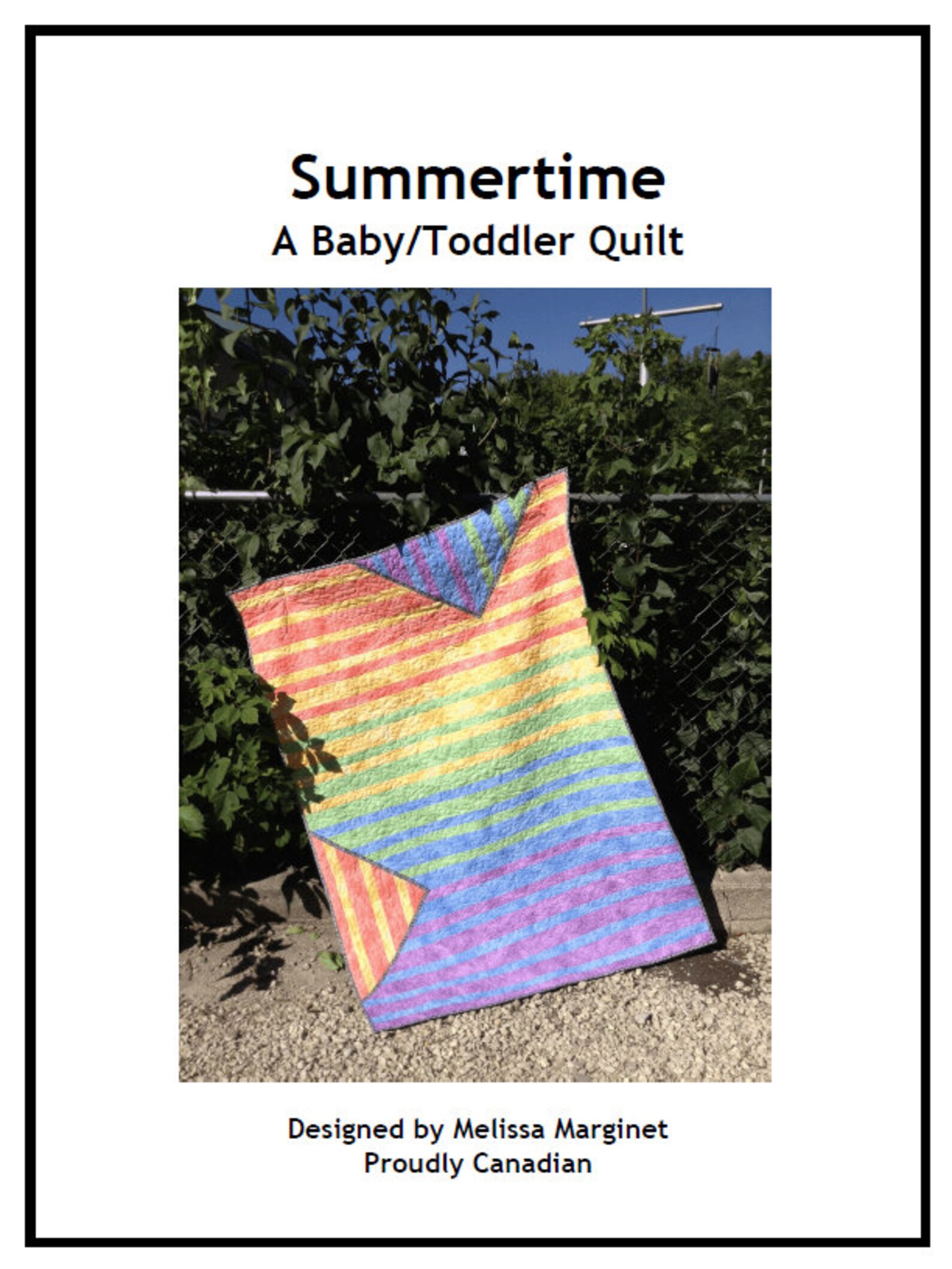 Summertime Quilt Pattern - Etsy