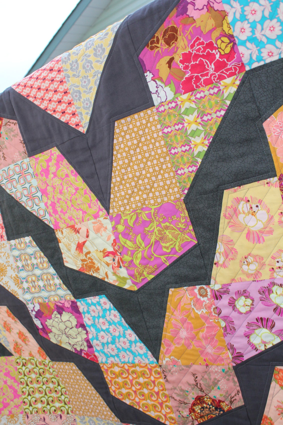 Modern Star Quilt Pattern - Etsy