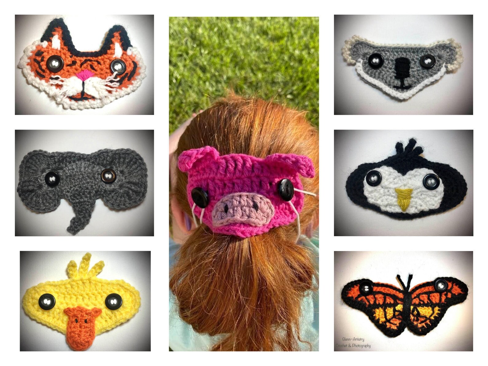 Face Mask buddies Appliqués, Ear Savers, Mask Mates, SET 2 - Etsy
