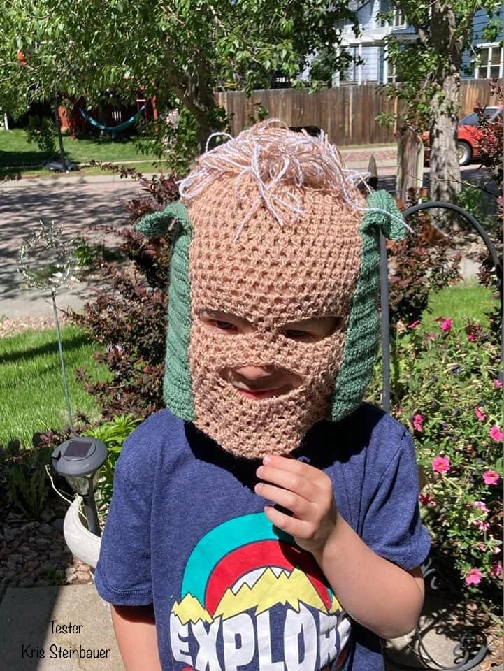 Sweet Corn Mask Balaclava Hat 4 Sizes, Easy Crochet Pattern - Etsy
