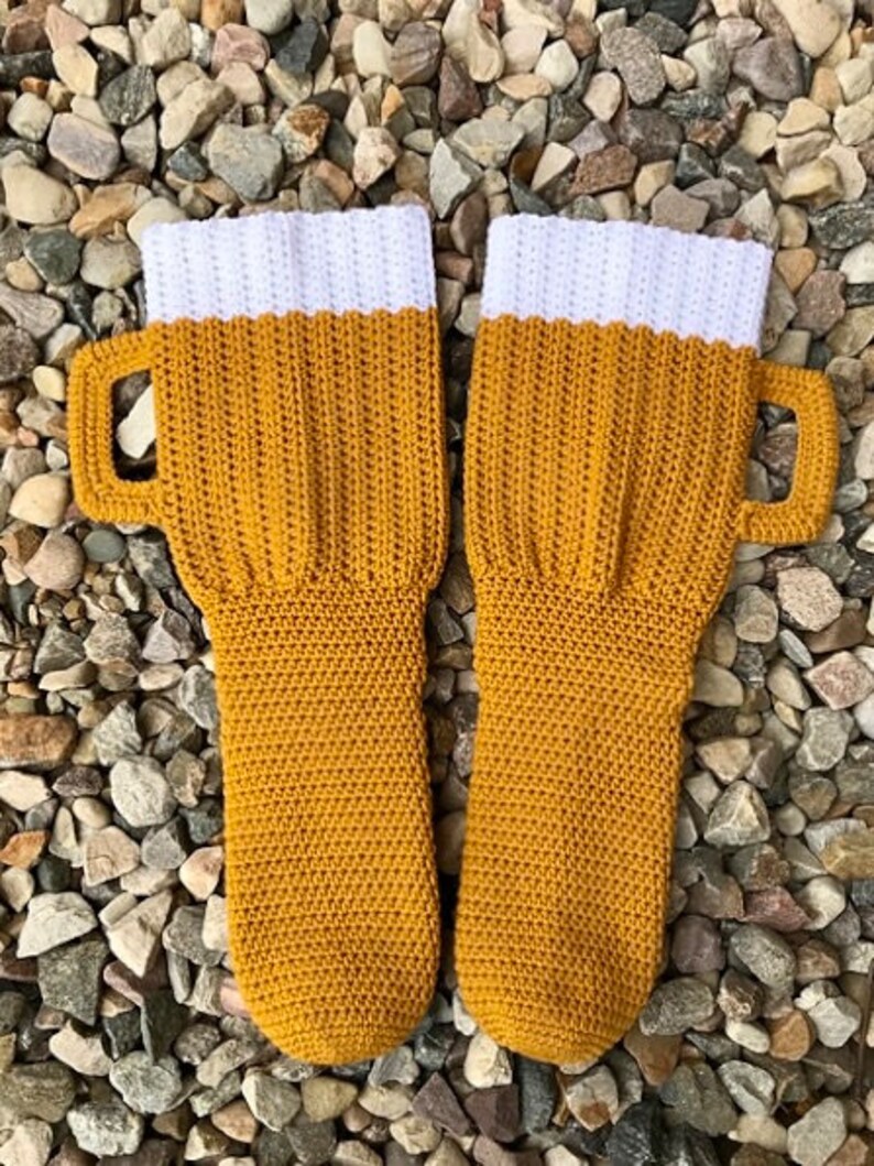 Crochet Beer Sock PATTERN Beer Stein Beer Mug Slippers - Etsy