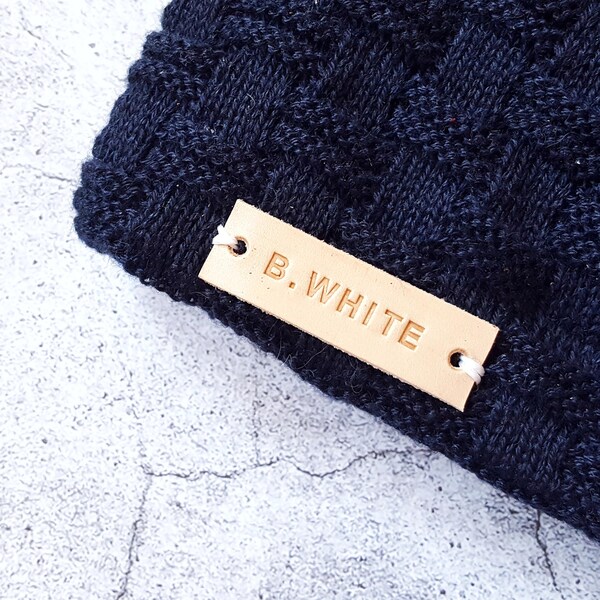 Custom Leather Label - Etsy