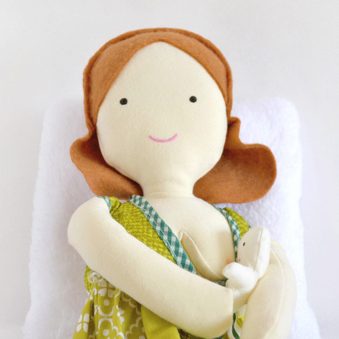Mother Birthing Demo Doll With Newborn Baby - Pregnant Doll - Giving ...