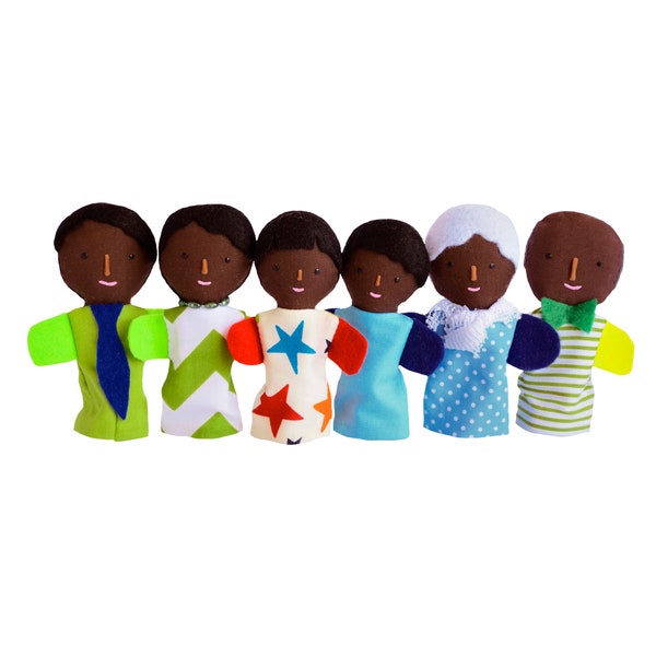 Finger Puppet Set - Etsy