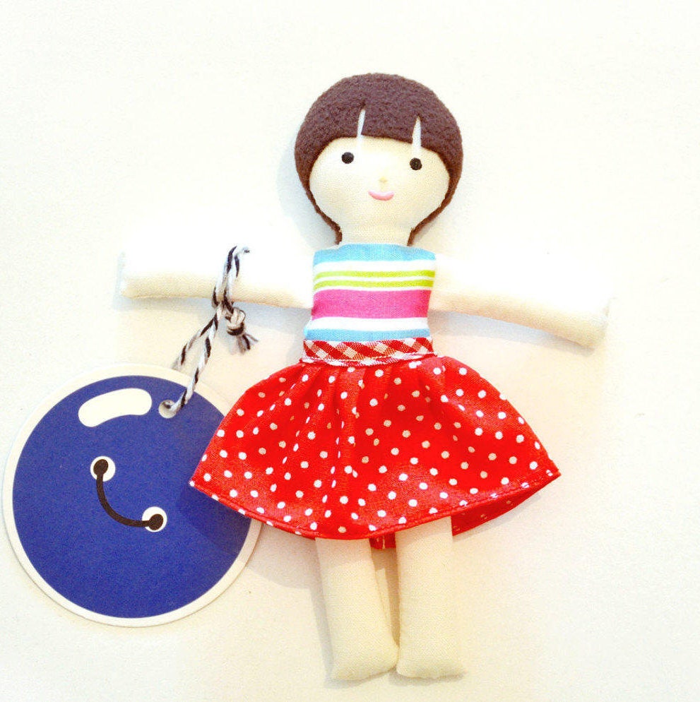 Mini girl doll with customizable options. Make your own | Etsy