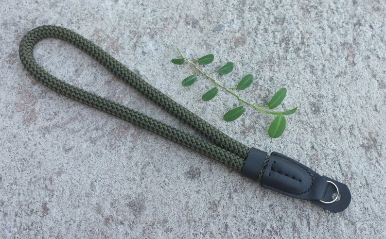 Tormake Hand Strap Wrist Strap From Rope and Genuine Leather | Etsy