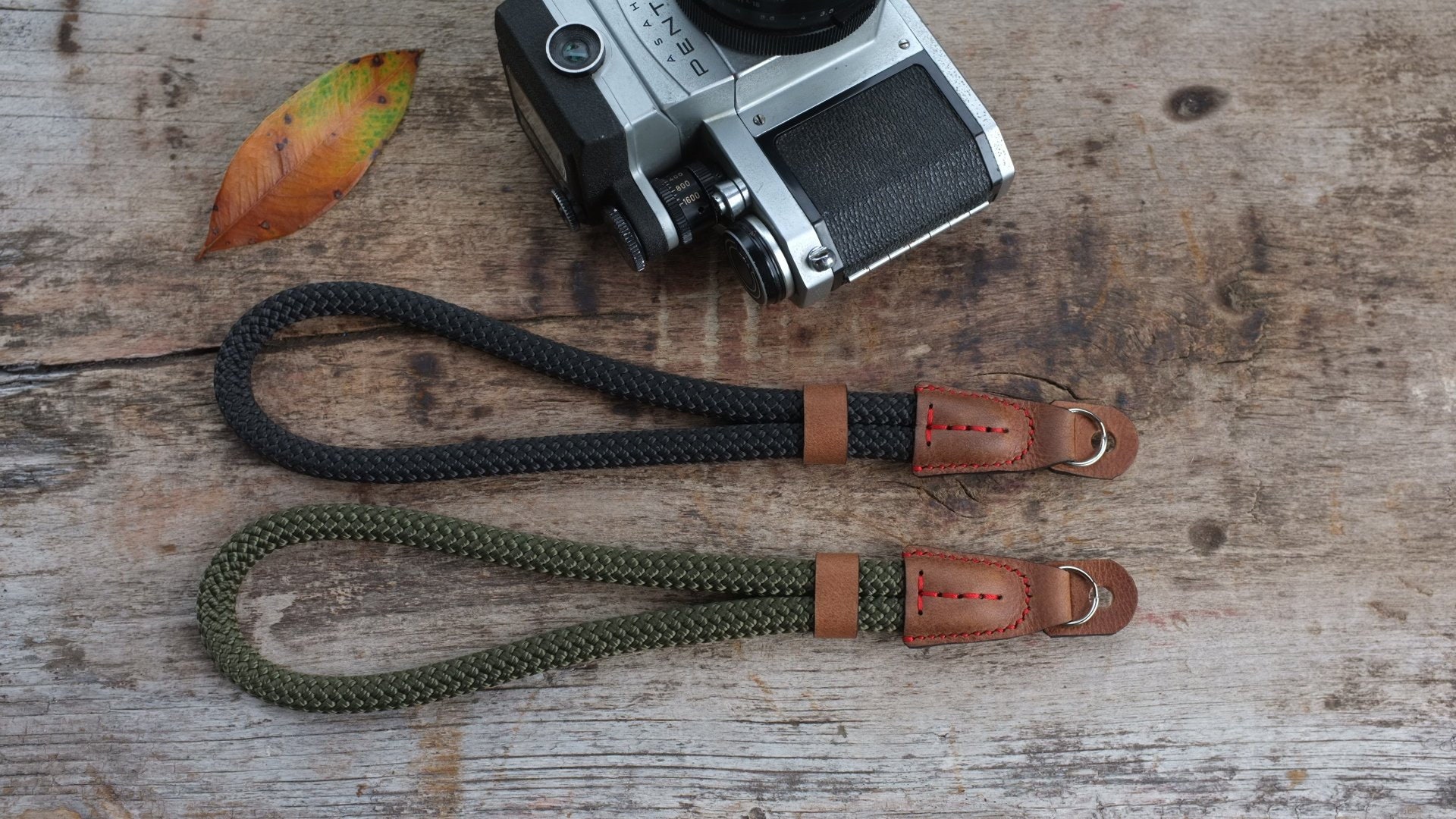 Tormake Hand Strap Wrist Strap From Rope and Genuine Leather | Etsy