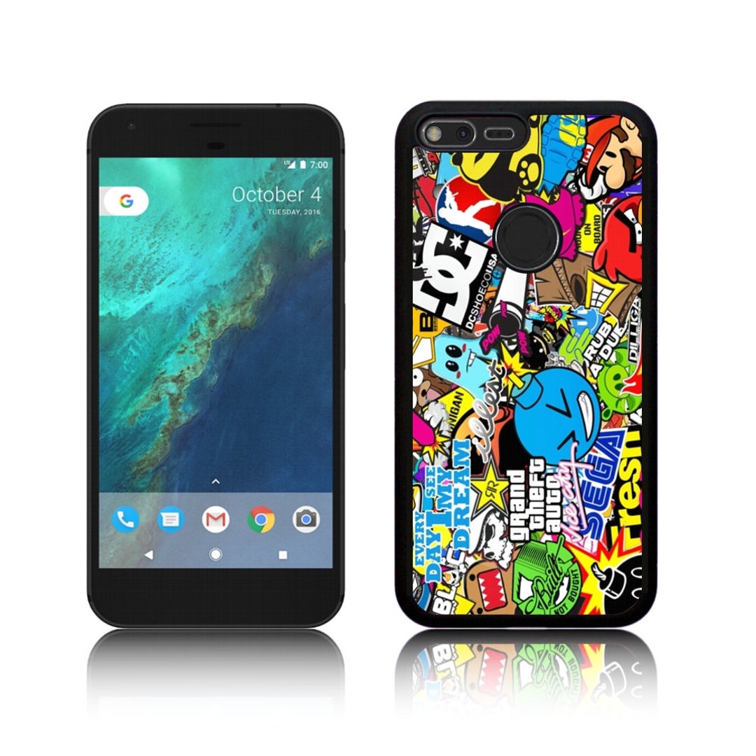 Sticker Bomb Phone Case for Google Pixel 3, 3 XL, 3A, Pixel 3A XL, 4 ...