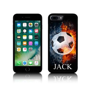 Personalised Football Cool Phone Case for Iphone, Boys Cool Phone Case ...