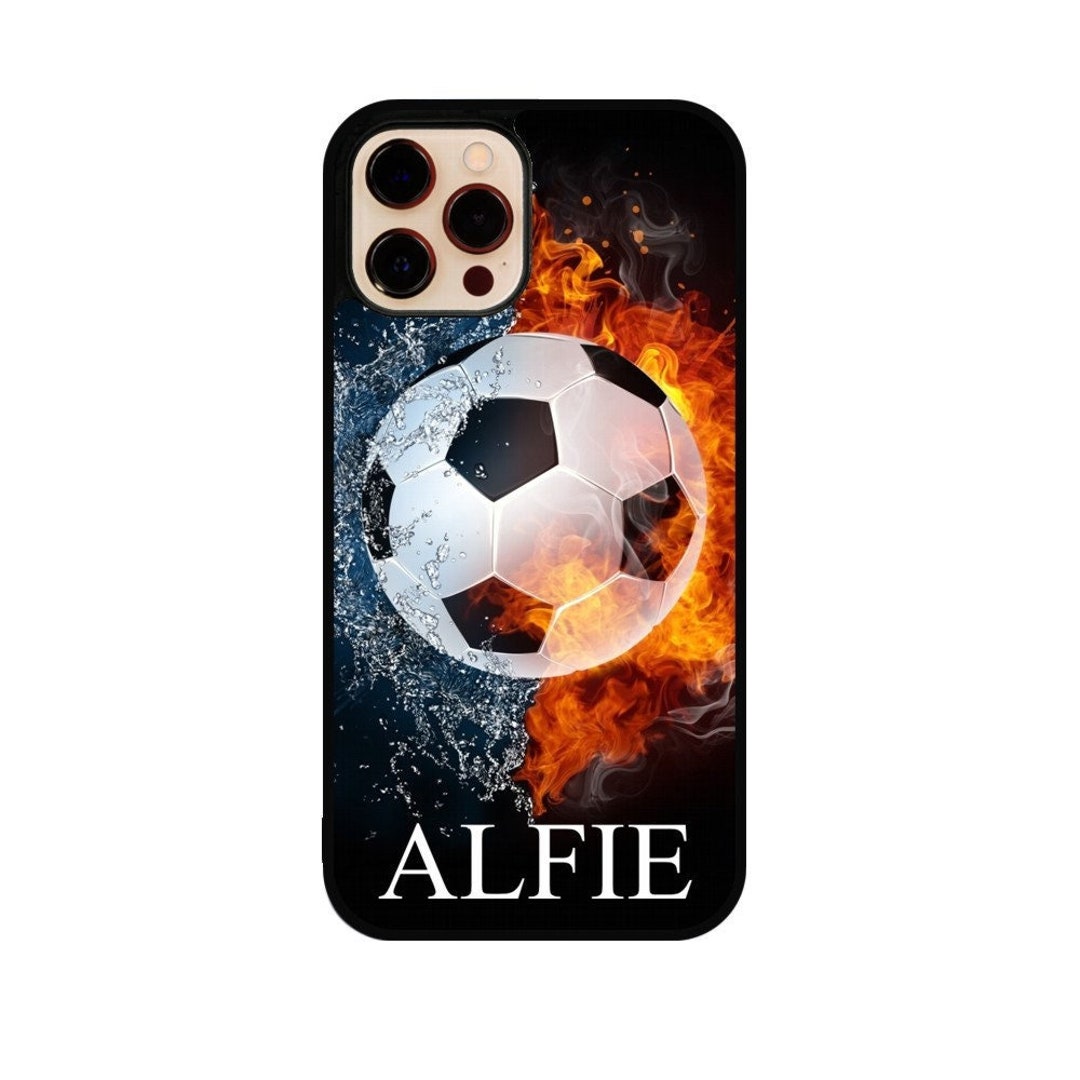 Personalised Football Cool Phone Case for Iphone, Boys Cool Phone Case ...