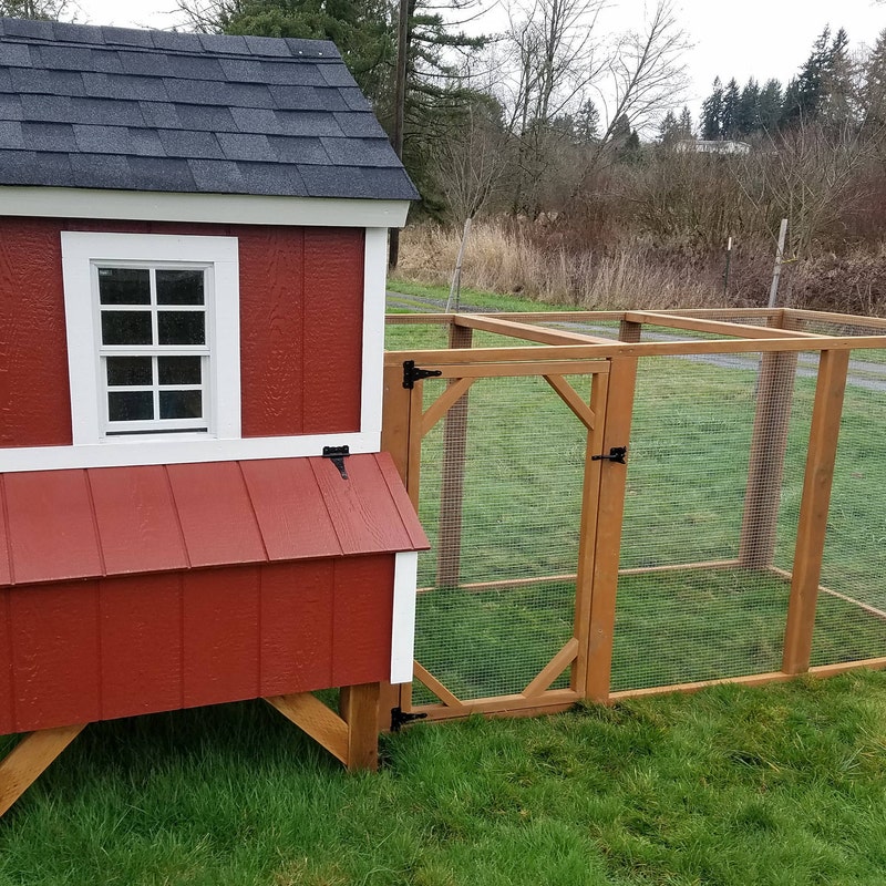 Chicken Coop With Run - Etsy