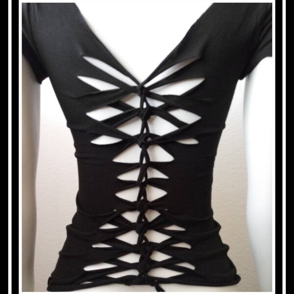 Cut up Band Shirt - Etsy