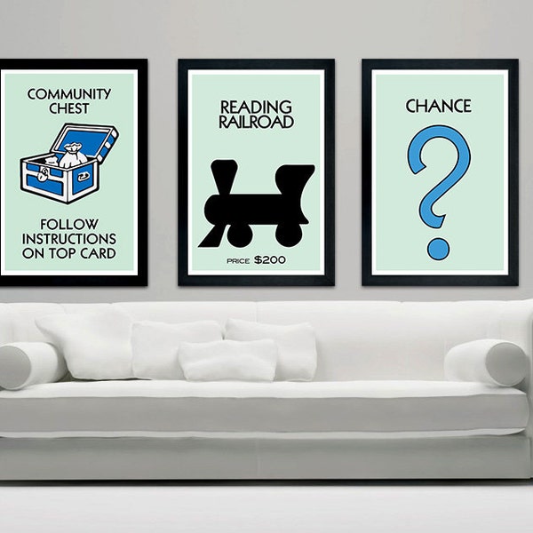 Monopoly Poster - Etsy