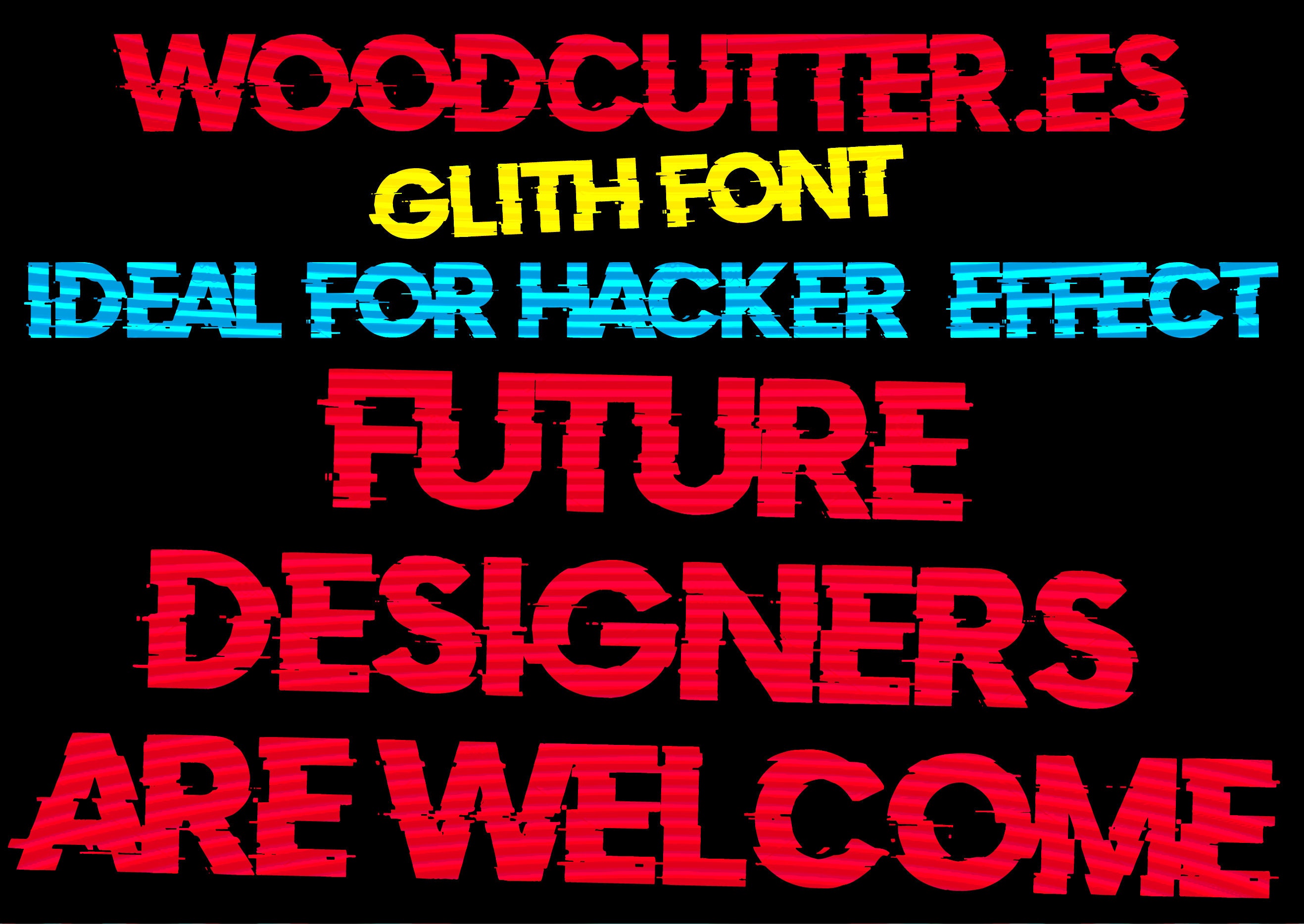 Doctor Glitch Font - Etsy España