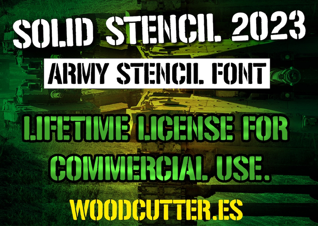 Solid Stencil 2023 - Etsy España