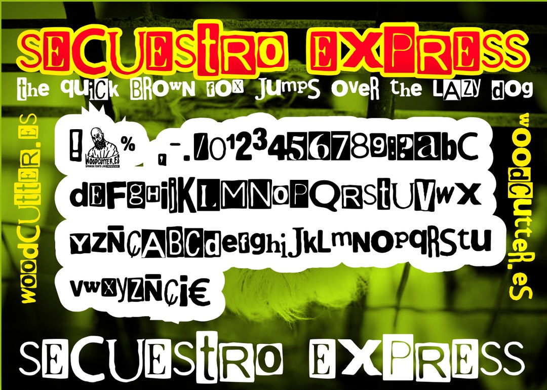 Hijack Express Font - Etsy