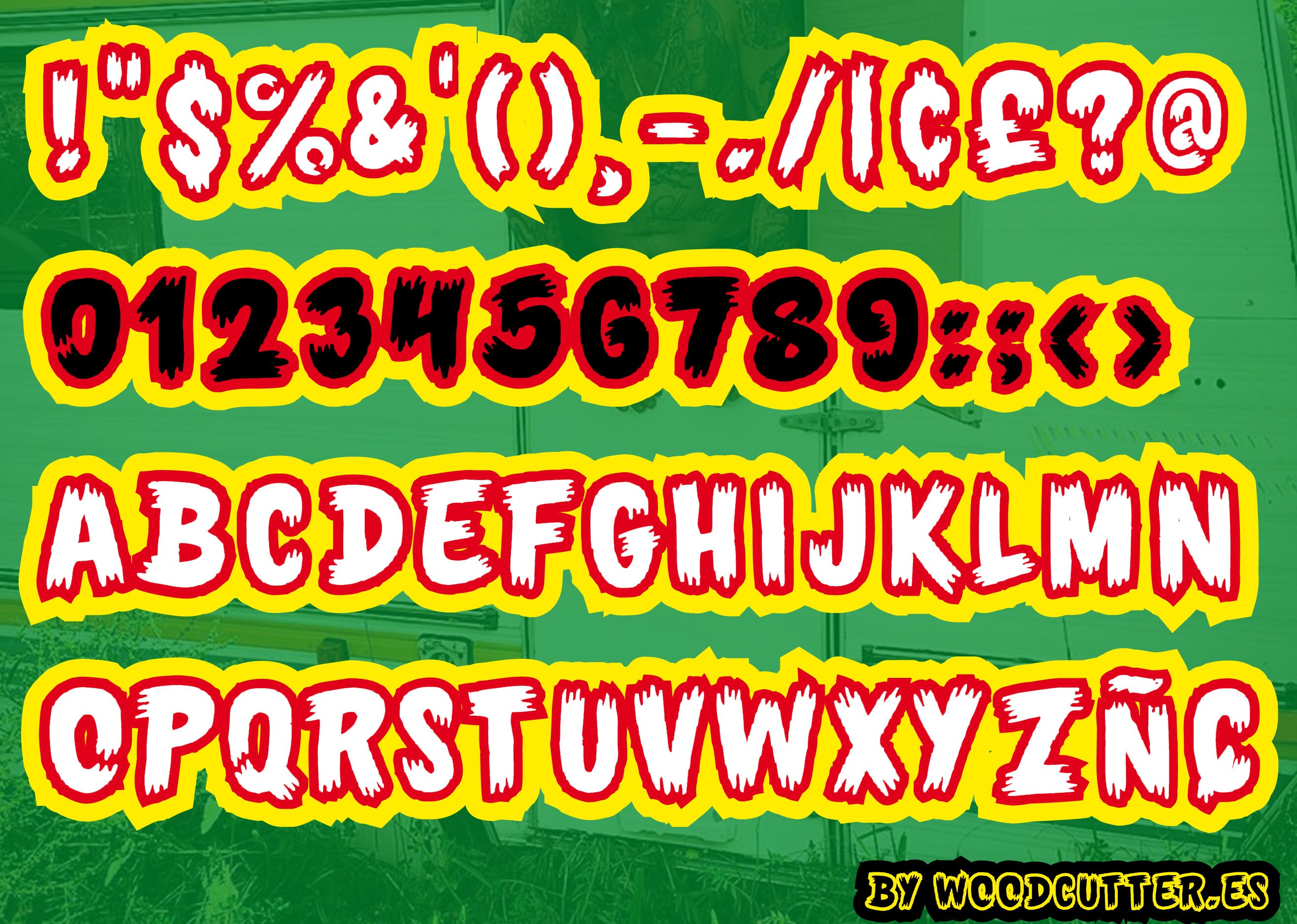 CHARNEGO FONT - Etsy