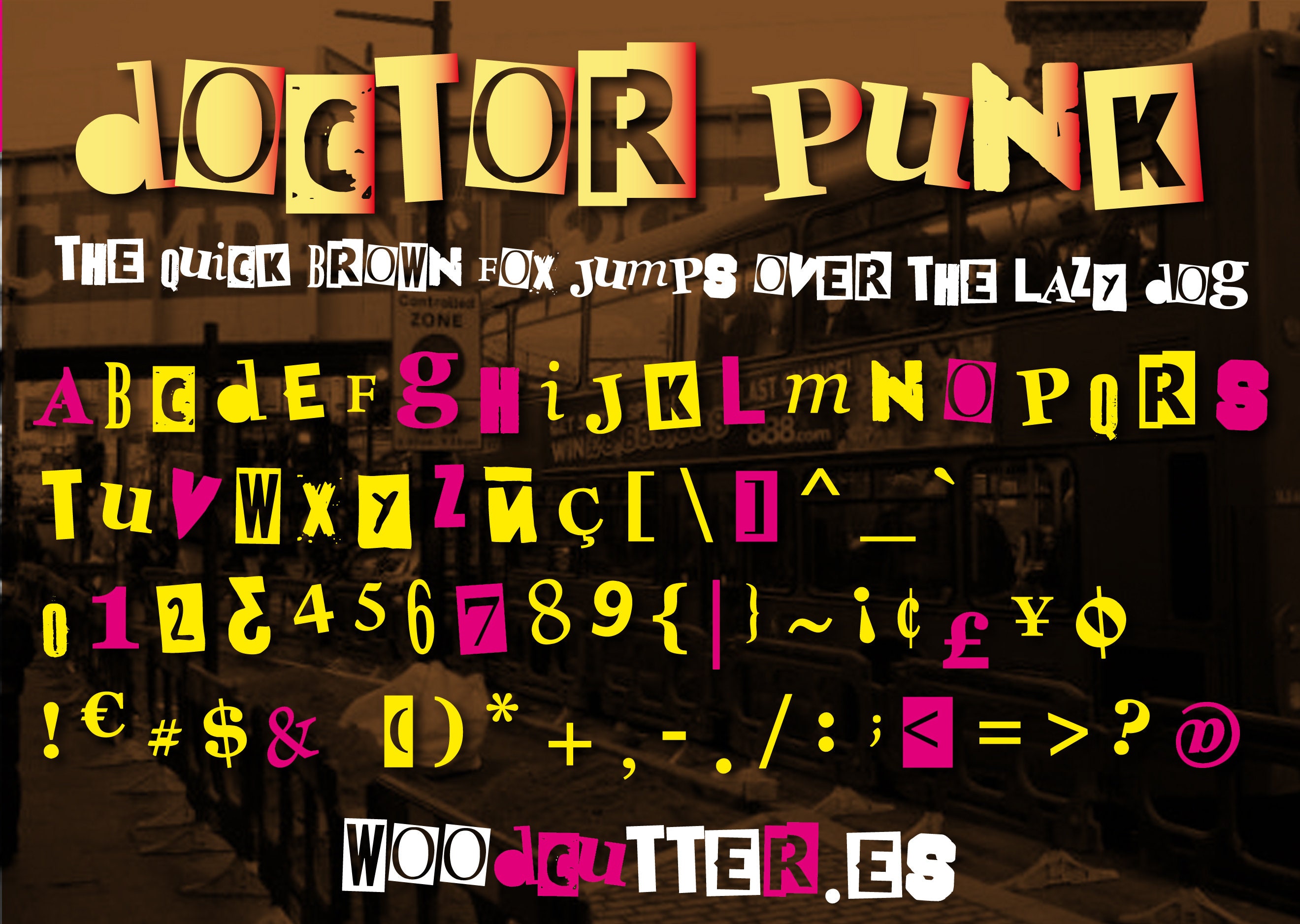 Doctor Punk Font - Etsy