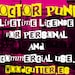 Doctor Punk Font - Etsy